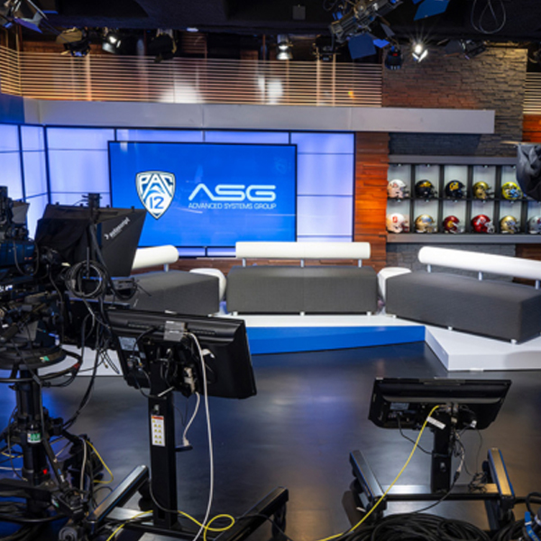 Pac-12 Networks’ New Studio by ASG
